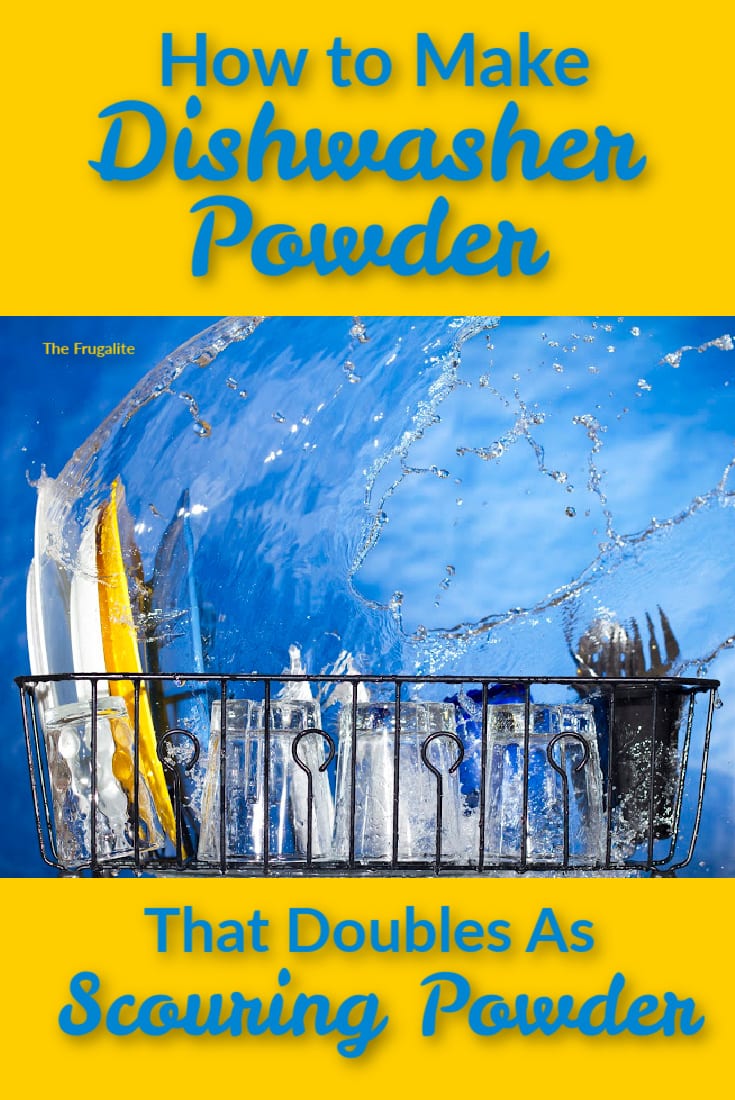 How to Make Dishwasher Powder (That Doubles as Scouring Powder) - The ...