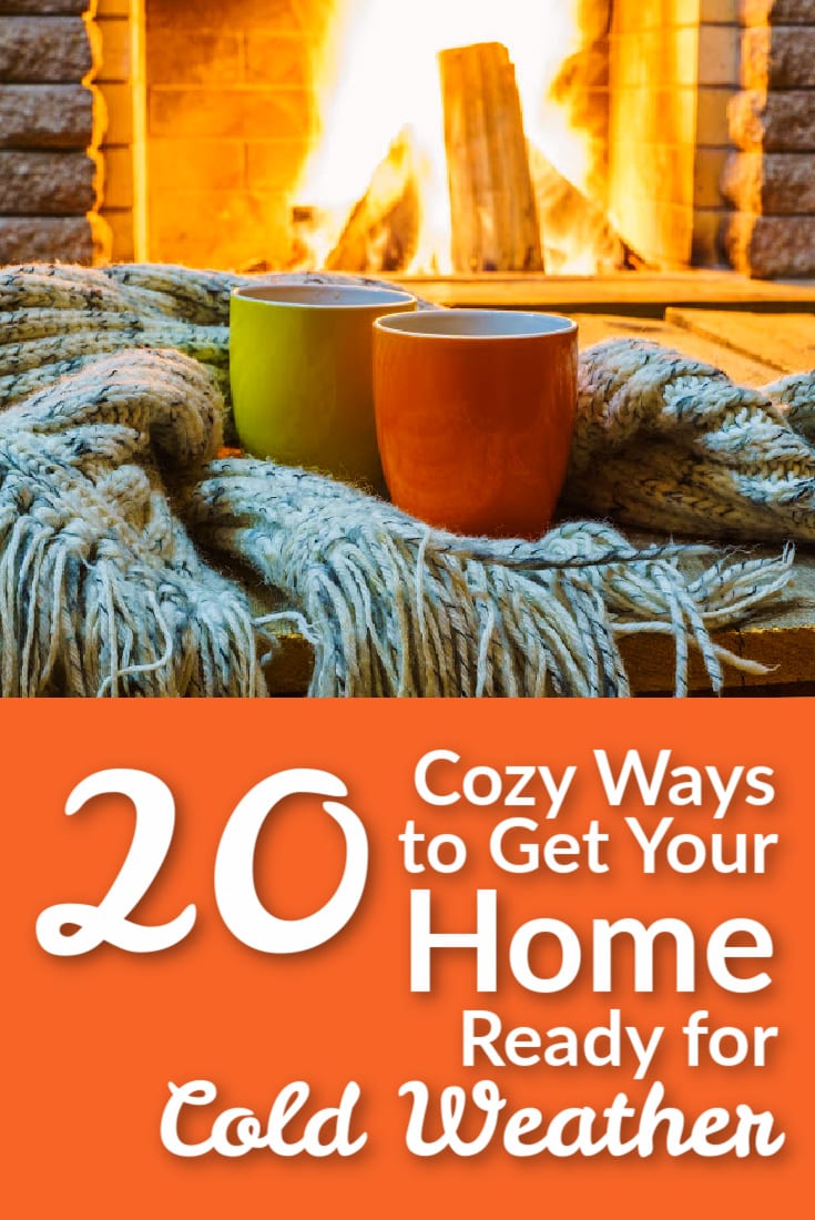 20 Cozy Ways to Get Your Home Ready for Cold Weather - The Frugalite